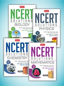 NCERT Solutions Combo (Phy, Chem, Maths, Bio) Class 12 - MTG Learning Media