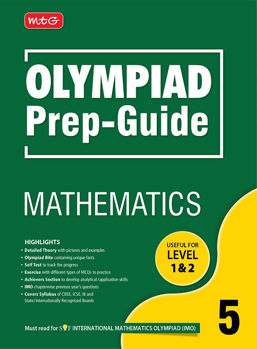 Olympiad Prep-Guide Mathematics Class-5 - MTG Learning Media