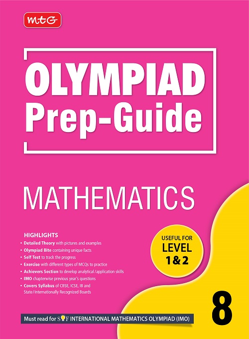 Olympiad Prep-Guide Mathematics Class-8 - MTG Learning Media