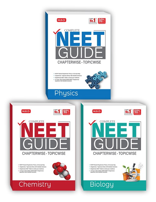 Complete NEET Guide Combo-Phy, Chem, Bio - MTG Learning Media