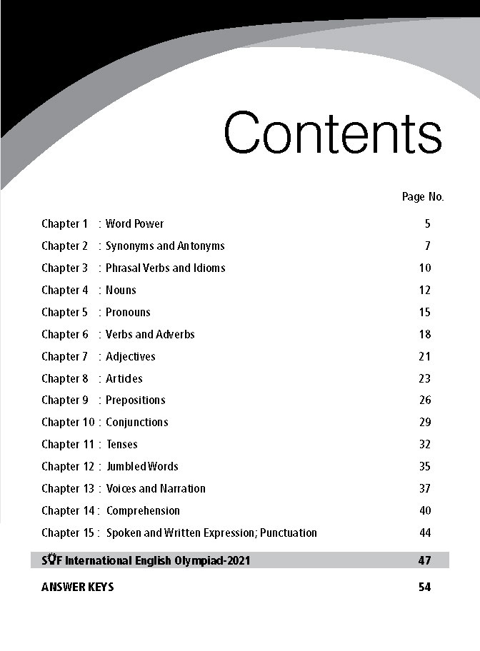 International English Olympiad Work Book Class 5 MTG Learning Media