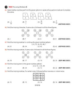 Olympiad Reasoning Workbook Class 6 - Enhances Lateral Thinking ...