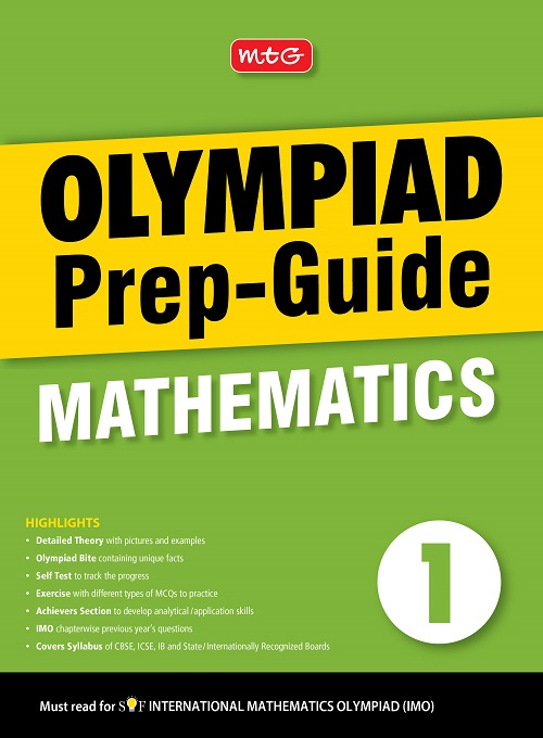 Olympiad Prep-Guide Mathematics Class-1 - MTG Learning Media