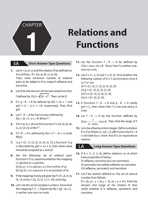 MTG NCERT Exemplar Problem Solutions Mathematics Class 12 - Complete ...