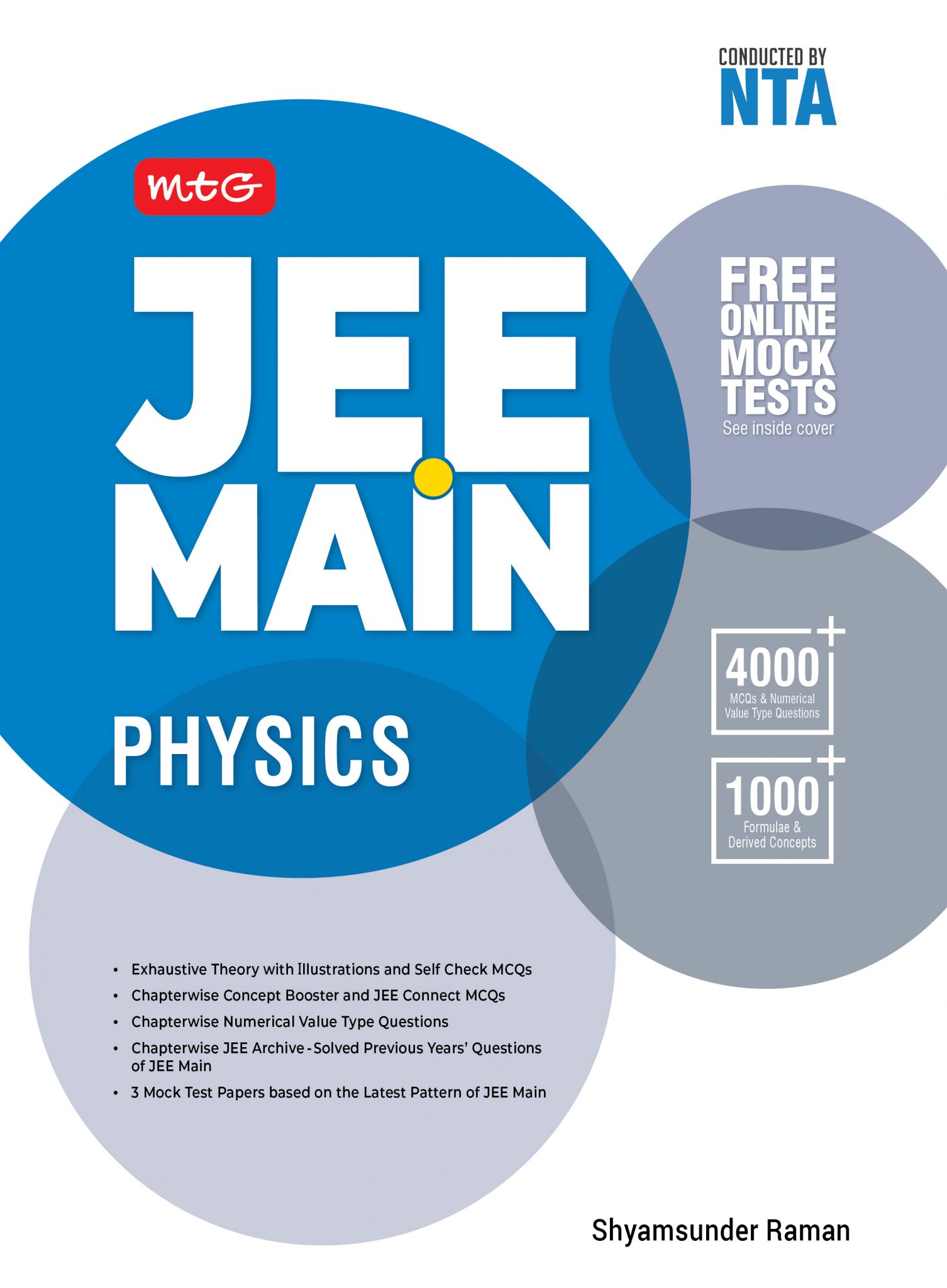 JEE Main Physics, Chemistry, Mathematics Combo - MTG Learning Media