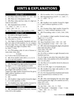 Olympiad Prep-Guide Mathematics Class-3 - MTG Learning Media