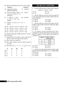 Olympiad Prep-Guide Mathematics Class-6 - MTG Learning Media