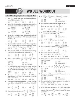 WB JEE Chapterwise Explorer Mathematics-Engineering - MTG Learning Media