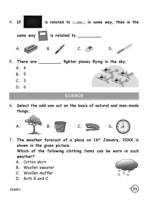 National Science Olympiad (NSO) Workbook for Class 1 - Quick Recap ...