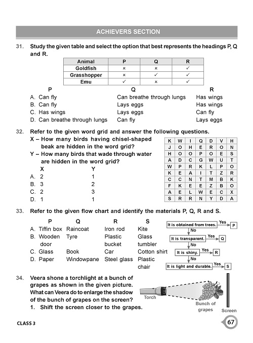 National Science Olympiad (NSO) Workbook for Class 3 - Quick Recap ...