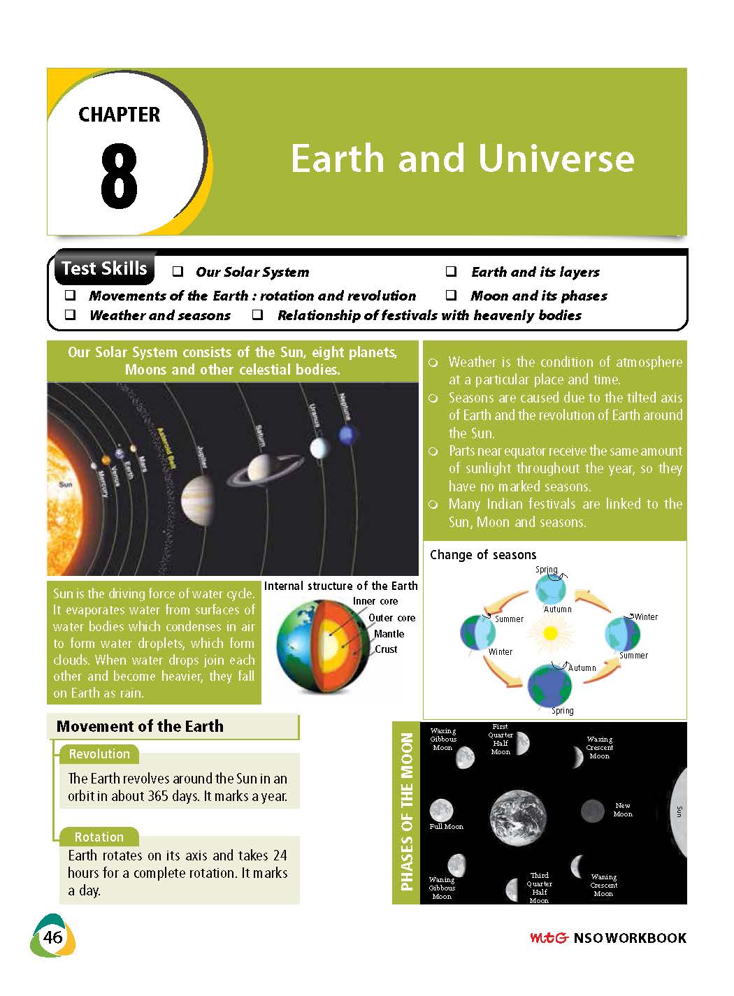 National Science Olympiad Work Book-Class 4 - MTG Learning Media