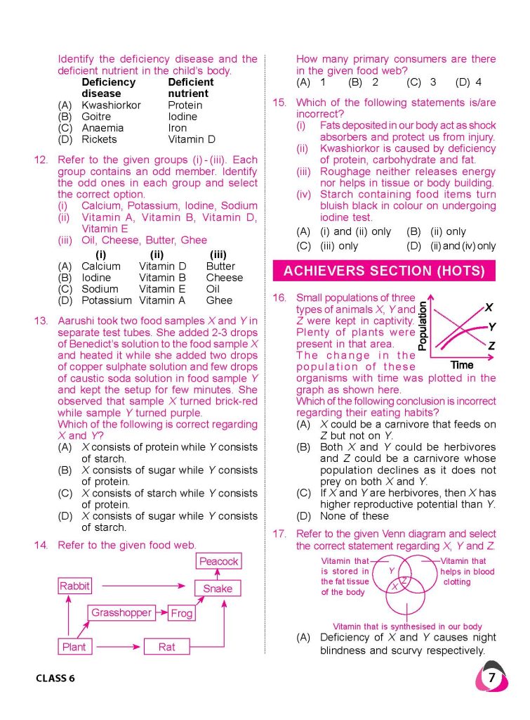 National Science Olympiad Work Book-Class 6 - MTG Learning Media