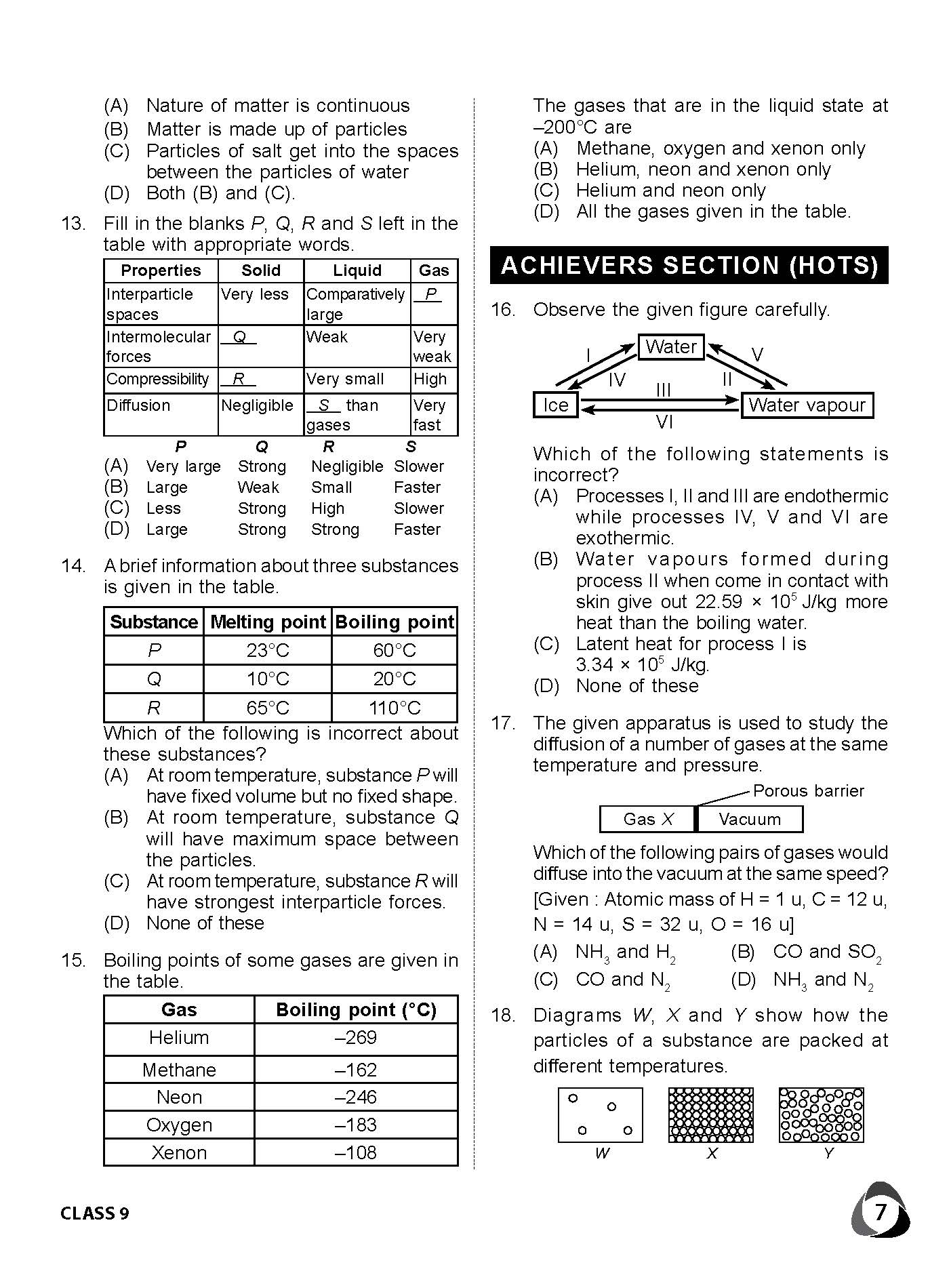 National Science Olympiad (NSO) Workbook for Class 9 - Quick Recap ...