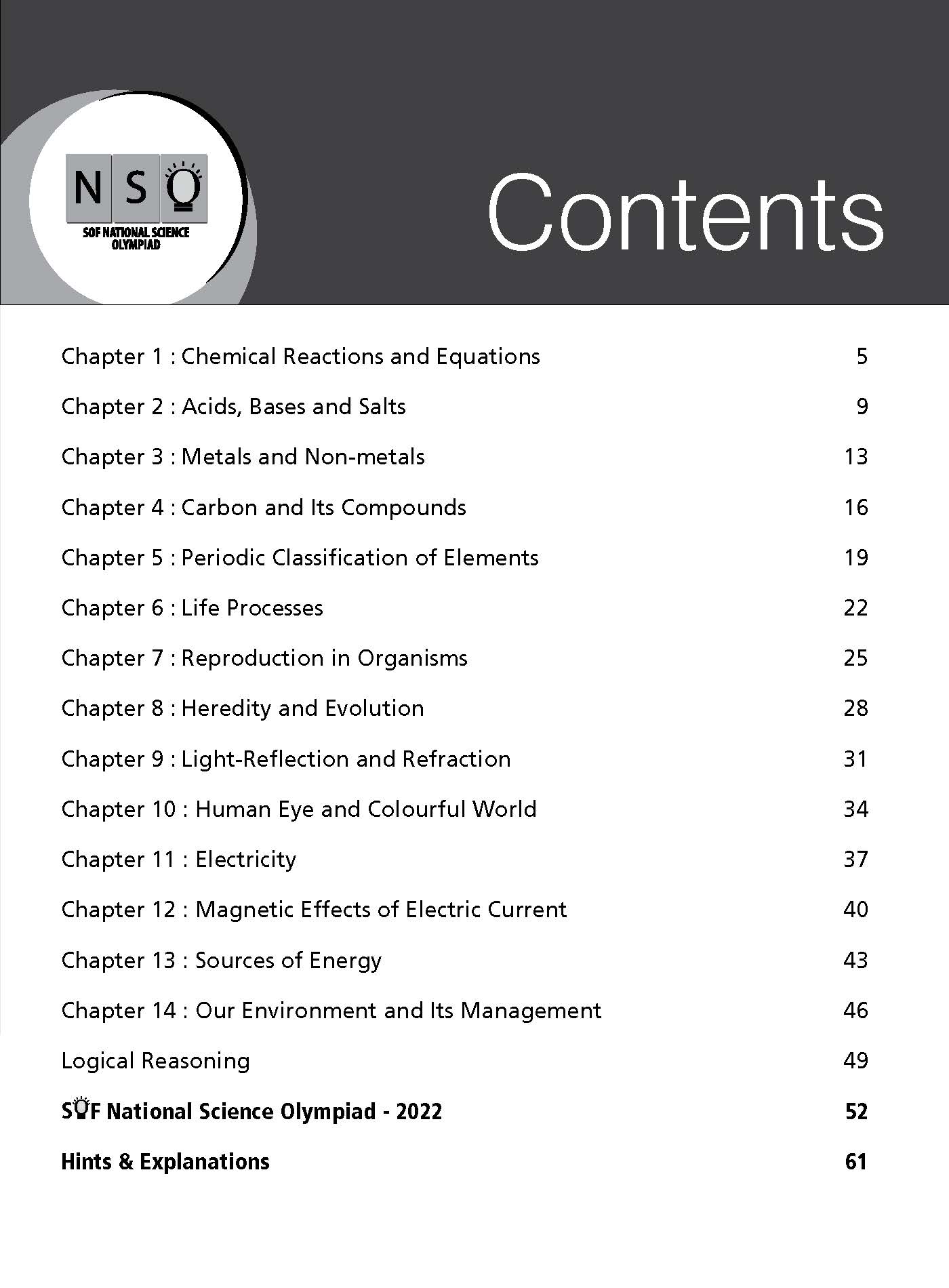 National Science Olympiad Work Book-Class 10 - MTG Learning Media