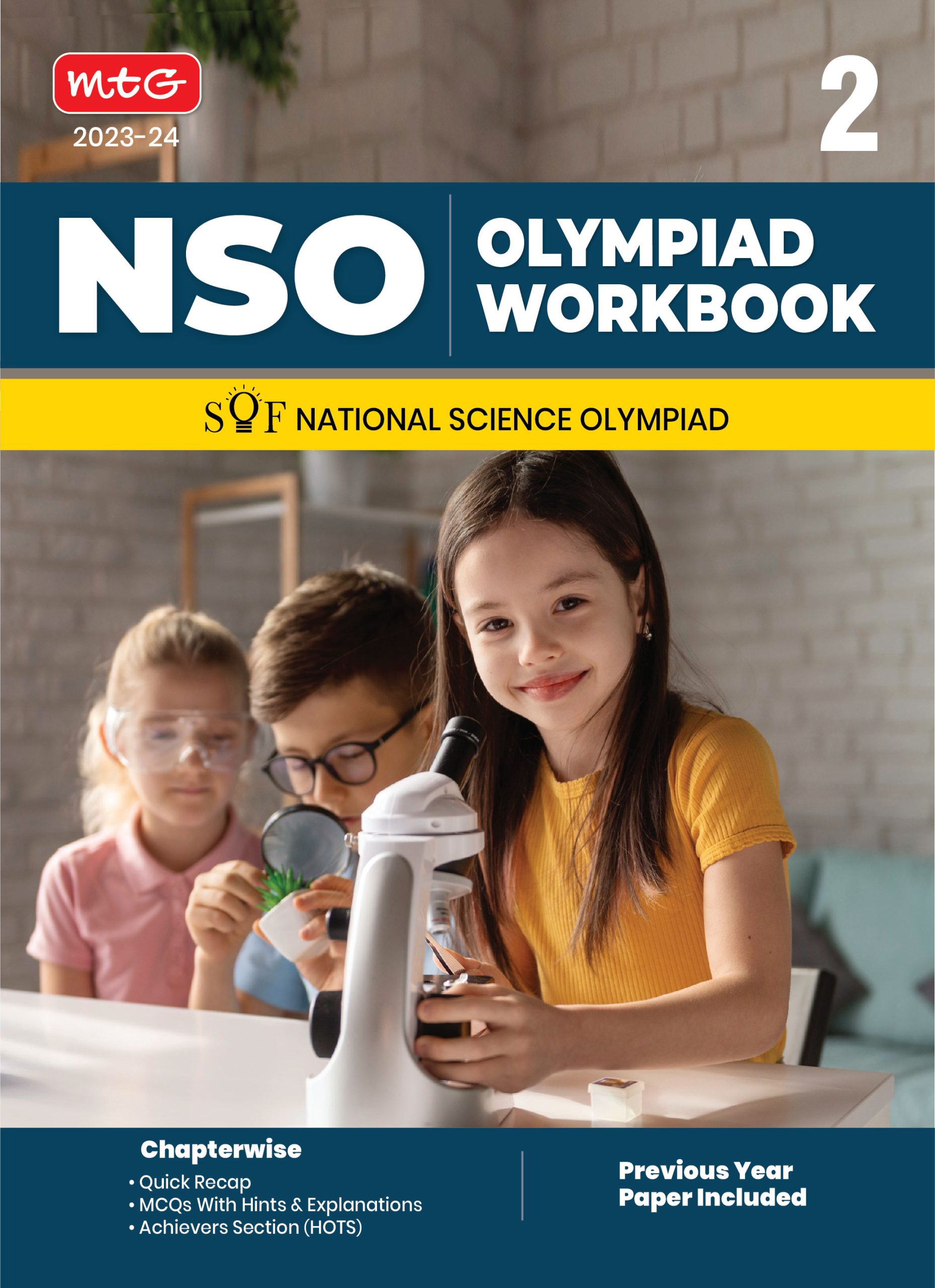 National Science Olympiad Work Book-Class 2 - MTG Learning Media