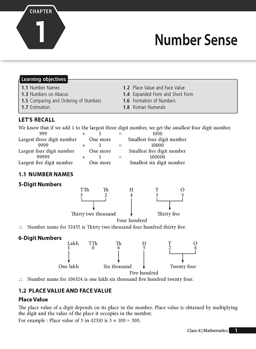 Olympiad Prep-Guide (OPG) Class 4 Mathematics (IMO) – Detailed Theory ...