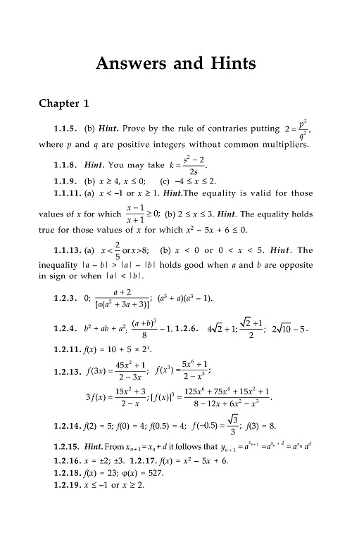 Problems in Calculus of one Variable - MTG Learning Media
