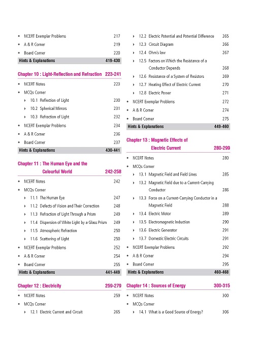NCERT at Your Fingertips Science Class-10 - MTG Learning Media