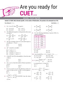 Objective NCERT at your Fingertips- Mathematics - MTG Learning Media