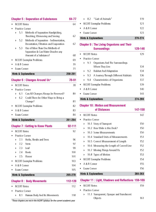 NCERT at your Fingertips Science Class-6 - MTG Learning Media