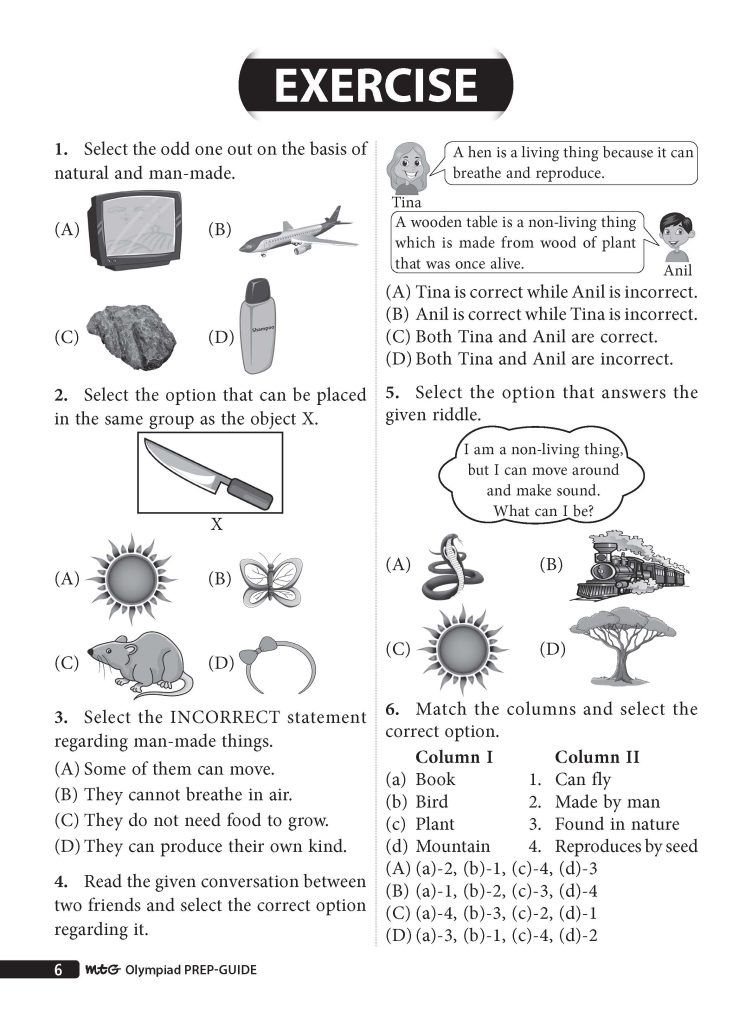 Olympiad Prep-Guide Science Class-1 - MTG Learning Media
