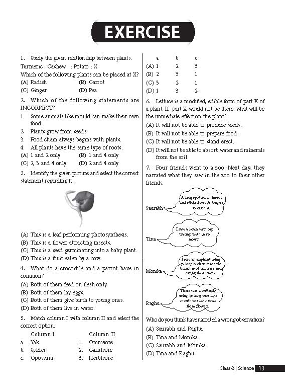 Class 3 Olympiad Prep-Guide Science - MTG Learning Media