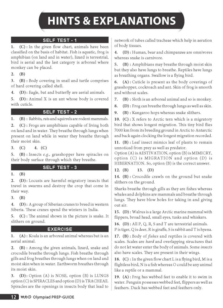 Olympiad Prep-Guide Science Class-5 - MTG Learning Media