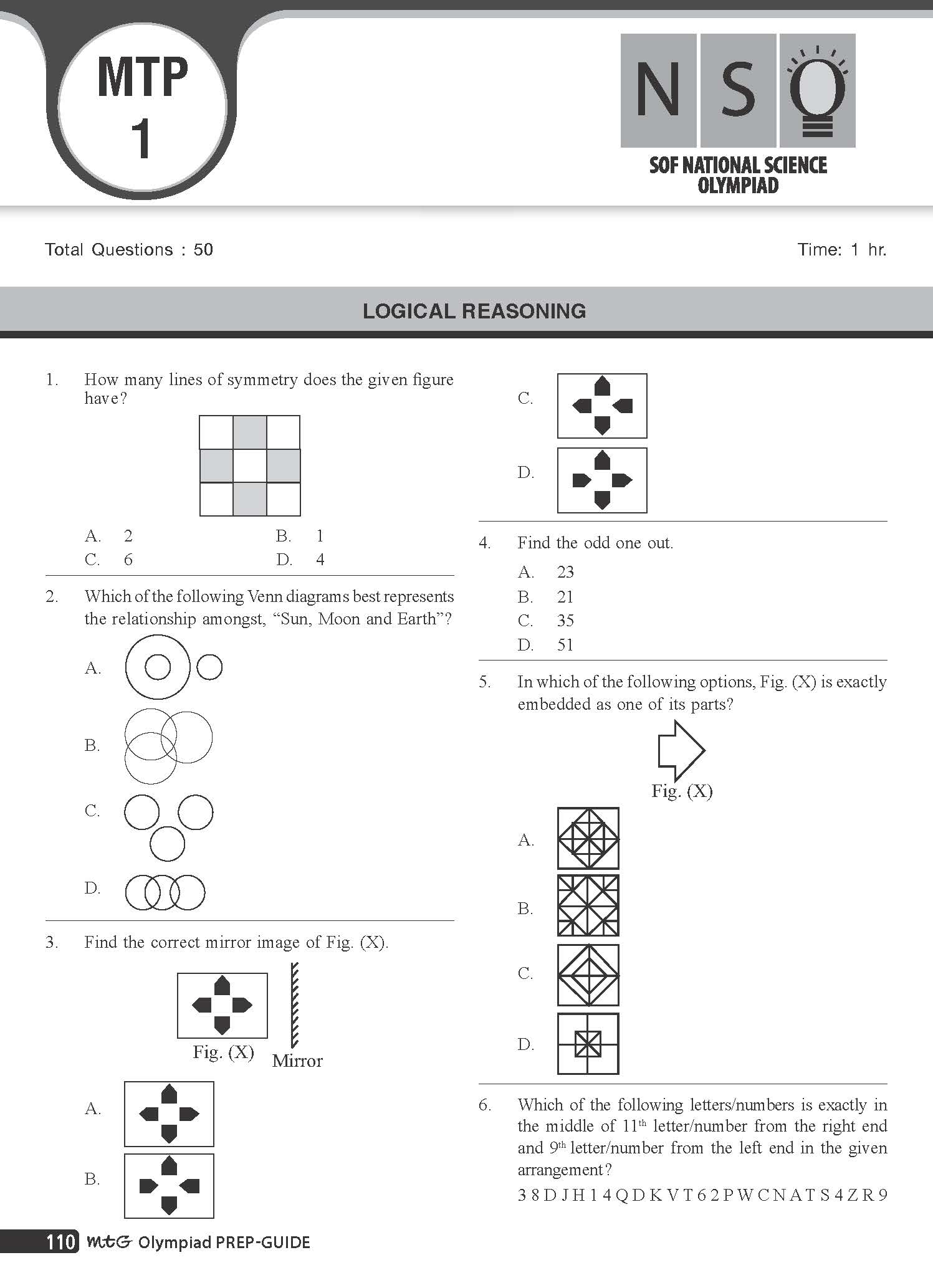 Olympiad Prep-Guide Science Class-5 - MTG Learning Media