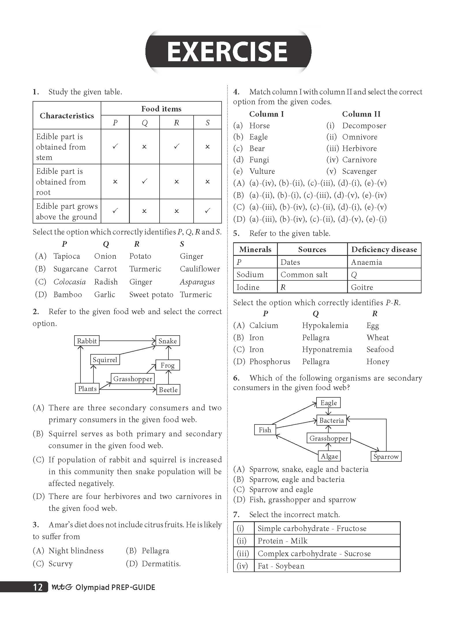 Olympiad Prep-Guide Science Class-6 - MTG Learning Media