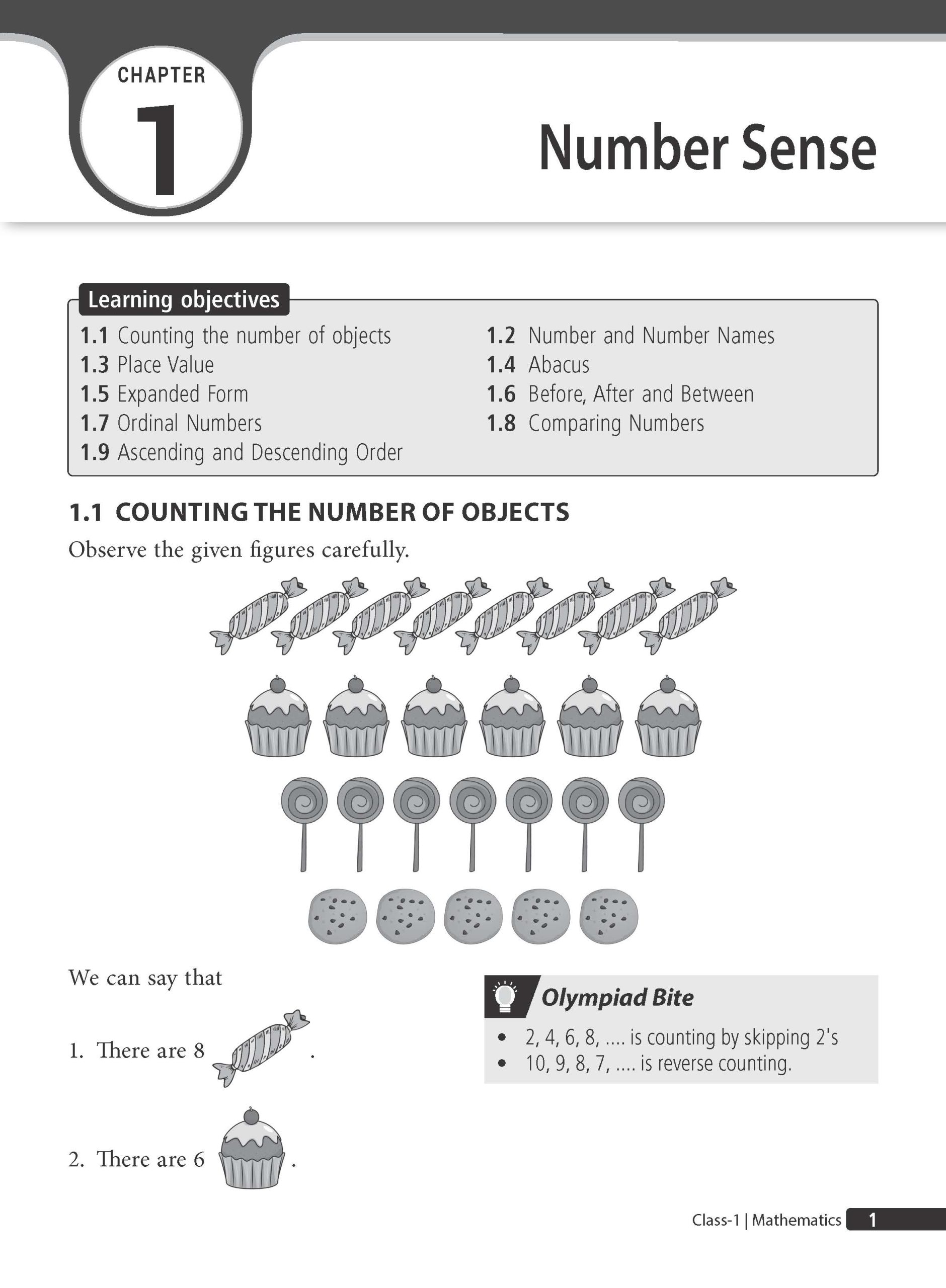 Olympiad Prep-Guide Mathematics Class-1 - MTG Learning Media