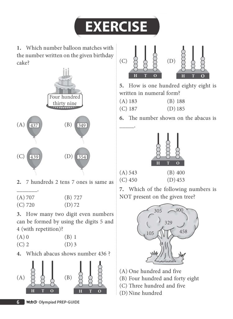 Olympiad Prep-Guide Mathematics Class-2 - MTG Learning Media