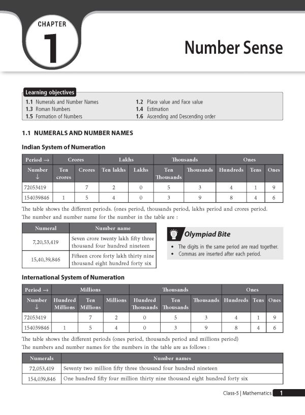 Olympiad Prep-Guide Mathematics Class-5 - MTG Learning Media