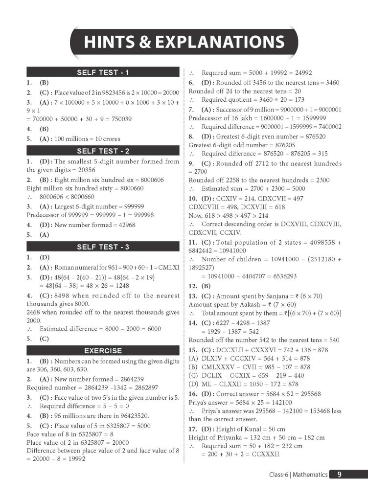 Olympiad Prep-Guide Mathematics Class-6 - MTG Learning Media