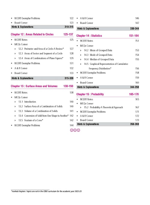 NCERT at your Fingertips Mathematics Class-10 - MTG Learning Media