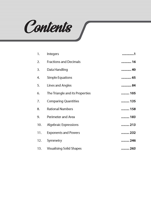 NCERT Textbook + Exemplar Problem Solutions Mathematics Class 7 - MTG ...