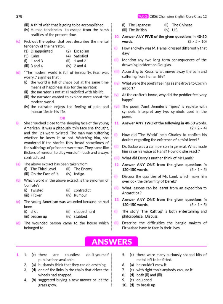 CBSE 10 Years (2024-2015) Chapterwise Topicwise Solved Papers Class 12 ...