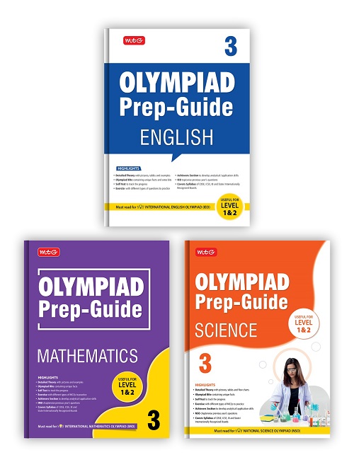Olympiad Prep Guide Mathematics Class 3 MTG Learning Media