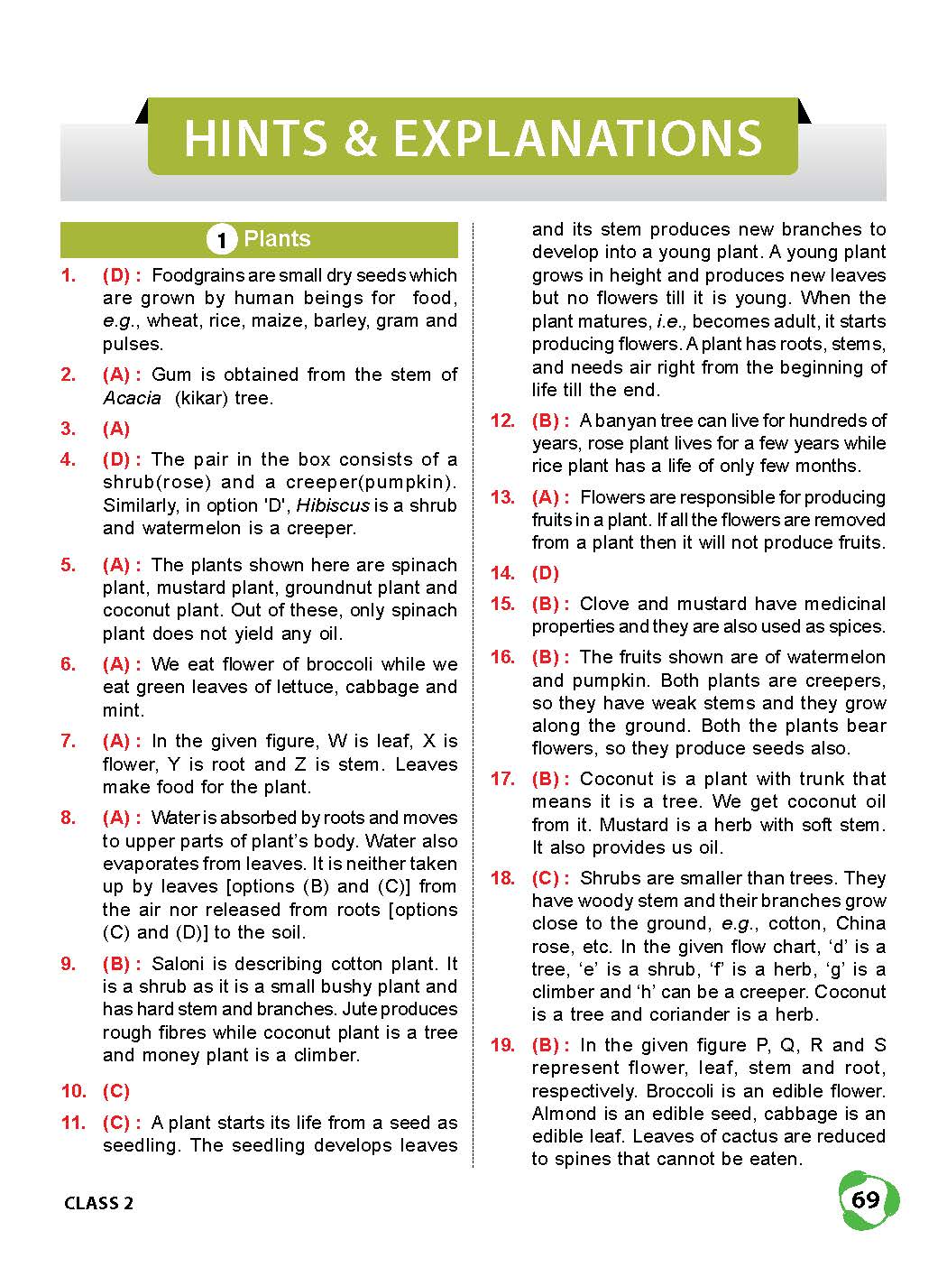 National Science Olympiad Work Book-Class 2 - MTG Learning Media