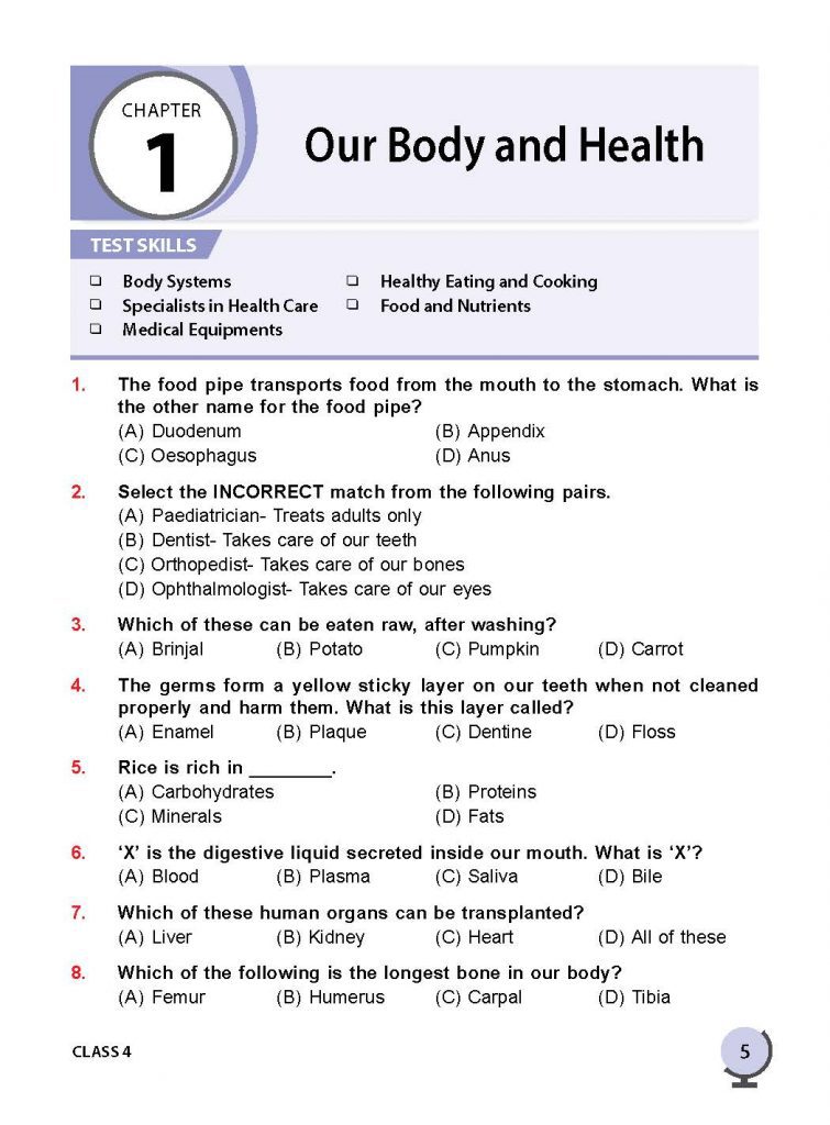 International General Knowledge Olympiad Workbook -Class 4 - MTG ...