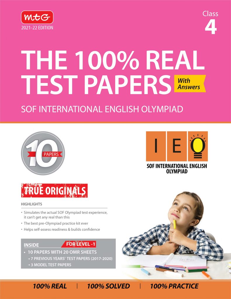 Class 4 Mathematics Olympiad Previous 5 Years Papers MTG Learning Media