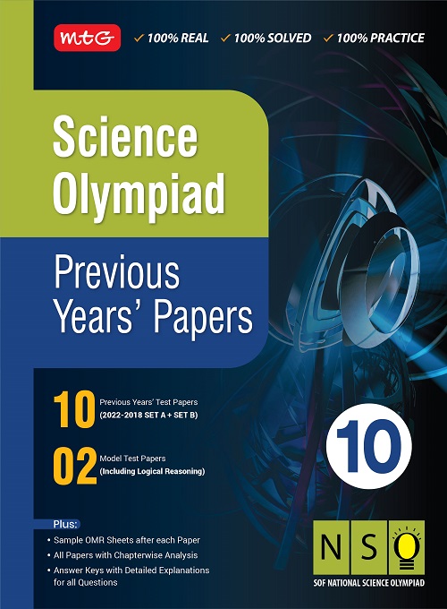 Class 10 Science Olympiad Previous 5 Years Papers - MTG Learning Media