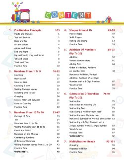 Class-1-Fun Way of Exploring Mathematics - MTG Learning Media