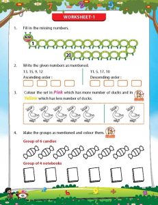 Class-1-Fun Way of Exploring Mathematics - MTG Learning Media