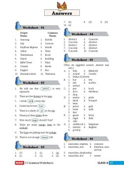 Class 4-MTG 51 English Grammar Worksheets - MTG Learning Media