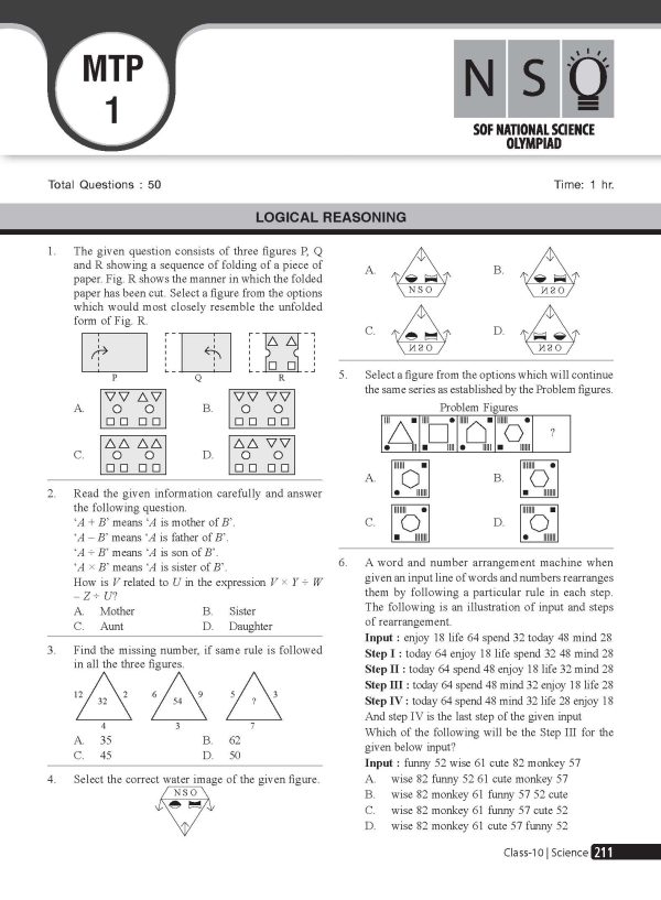 Olympiad Prep-Guide Science Class-10 - MTG Learning Media