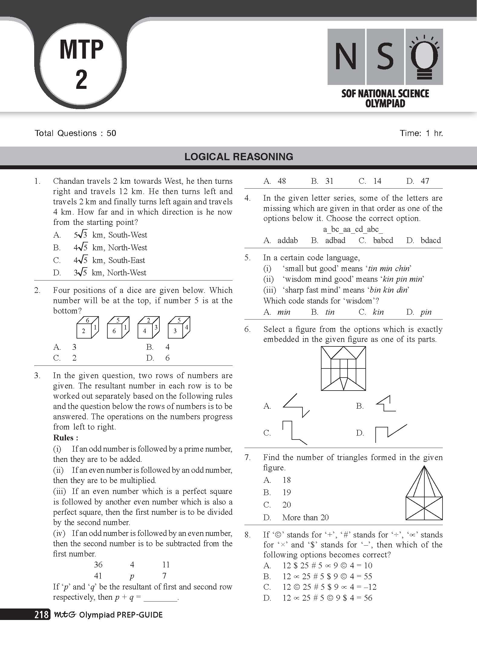 Olympiad Prep-Guide Science Class-10 - MTG Learning Media