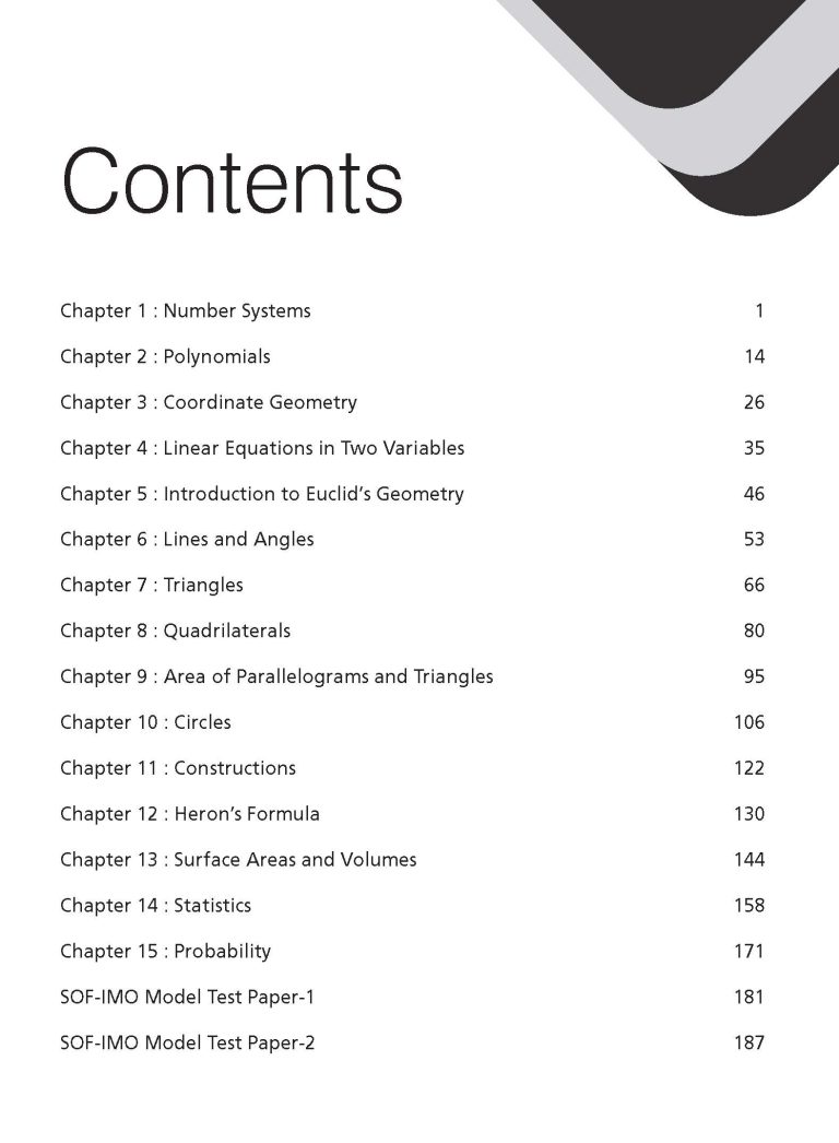 Olympiad Prep-Guide Mathematics Class-9 - MTG Learning Media