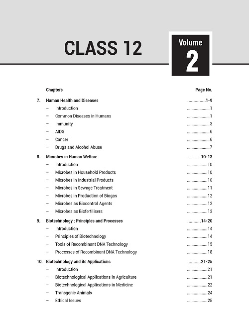 MTG CBSE Chapterwise Instant Notes Class 12 Biology - Quick Recap Notes ...