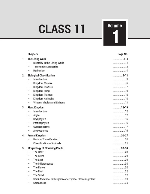 MTG CBSE Chapterwise Instant Notes Class 11 Biology - Quick Recap Notes ...