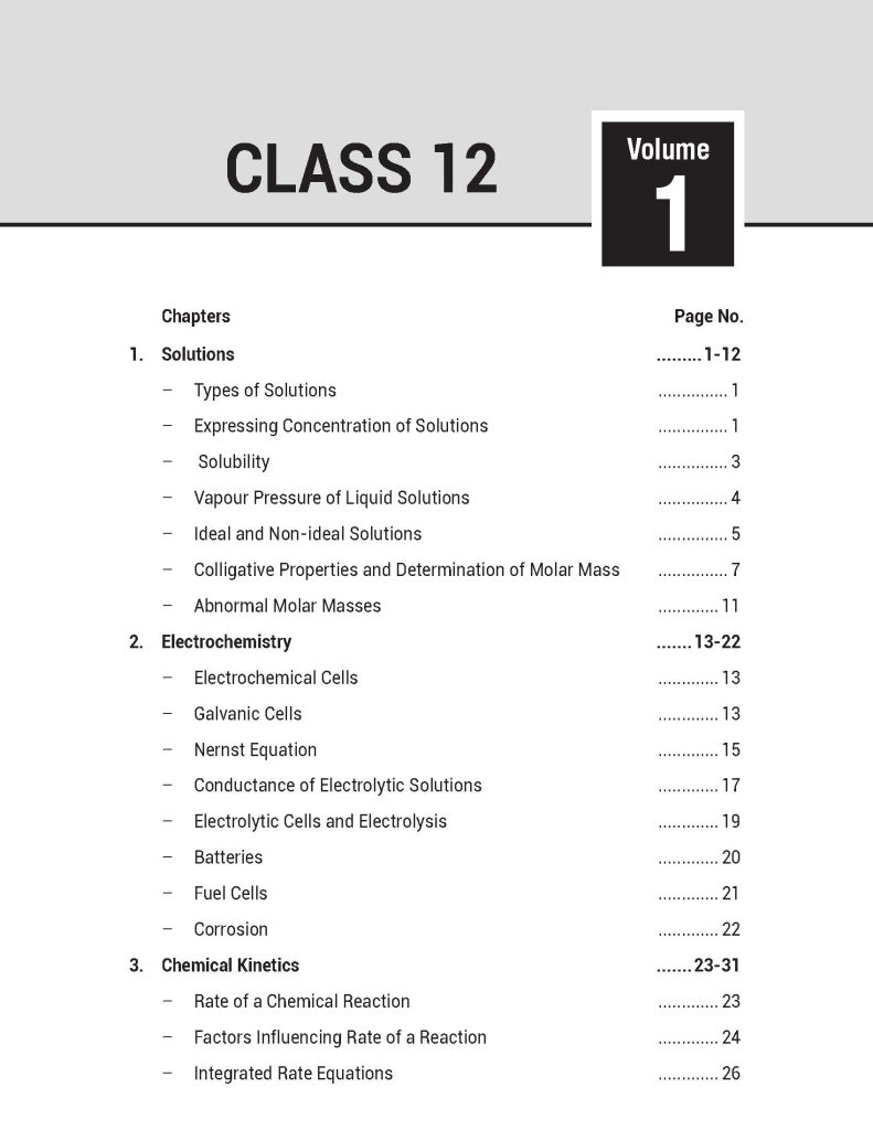 MTG CBSE Chapterwise Instant Notes Class 12 Chemistry - Quick Recap ...